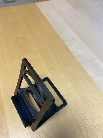 Folding Kindle Stand - Improved Version by BLRM | Download free STL ...