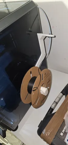 Creality K1 Max Side Mounted Spool Holder - With PFTE Guide REMIX by ...