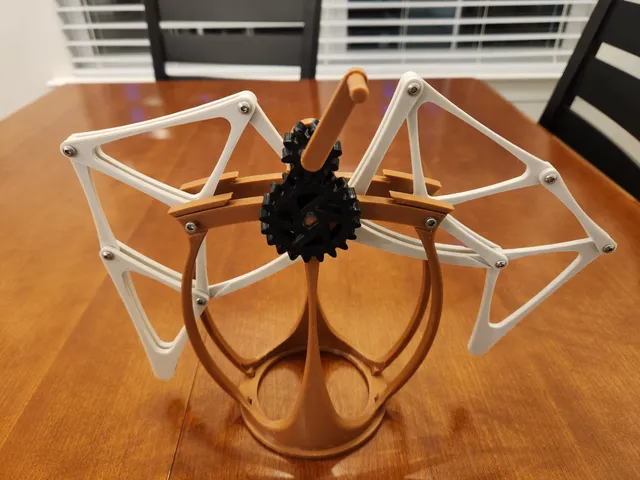 Make of Theo Jansen Strandbeest Desktop Mechanism by Jon | Download ...