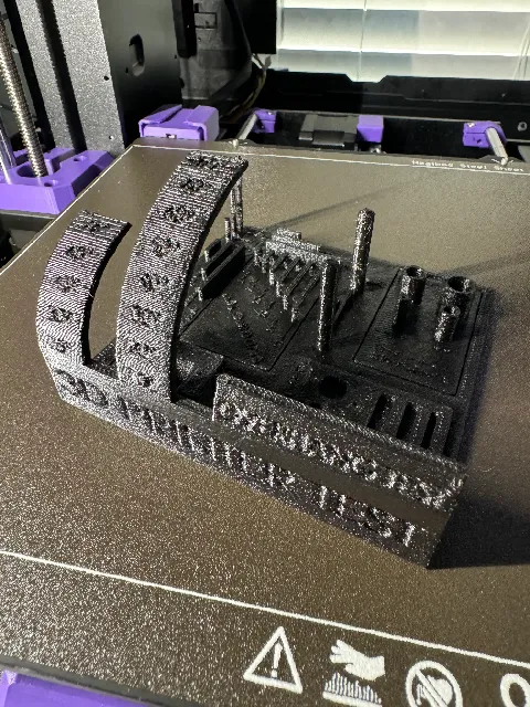 Make of Complete 3D Printer test all in one (stress test, bed level ...