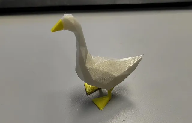 interlocking goose model by Liam West | Download free STL model ...