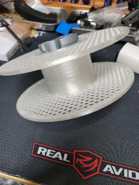 Make of Bambu Lab Reusable Spool Holder Remix Four (Updated) by TxGnRnr | Download free STL ...