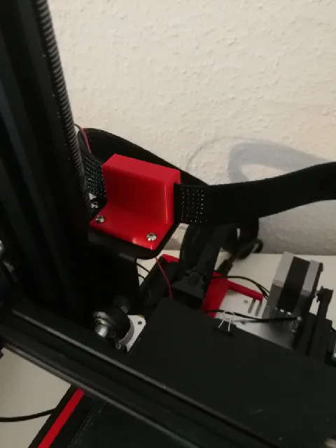 Make of Creality Sprite Extruder cable mount for Ender 3 / Pro by ...