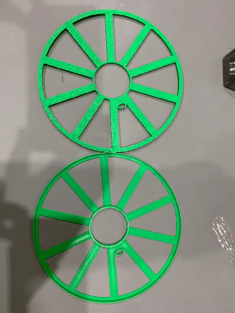 Make of AMS Adapter Wheels for Polymaker PolyTerra and PolyLite Spools ...