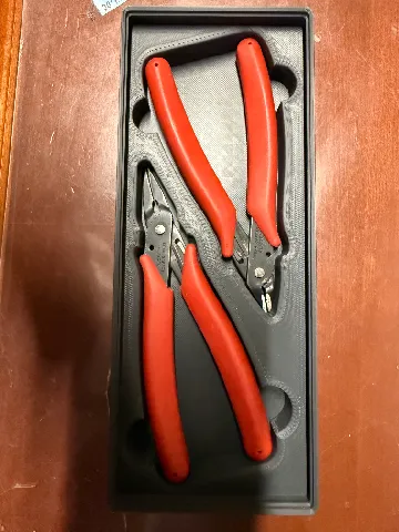 Gridfinity Crescent Mini Cutters & Needle-Nose Pliers Set Holder by ...