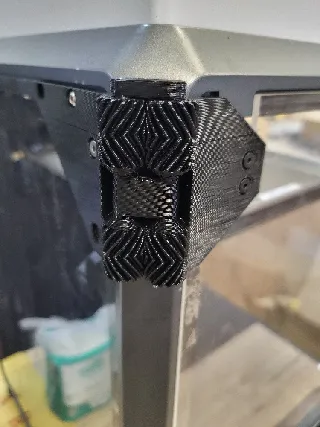 Creality K1 (Updated Version) Geared Door Hinges by Dn Ky | Download free STL model | Printables.com