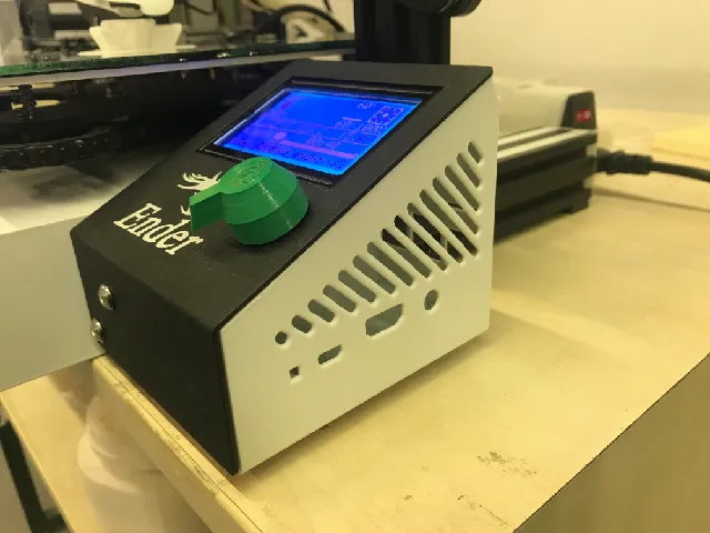 Make of Creality Ender 3 Pro - Raspberry Pi 2/3/4 + LCD Enclosure by ...