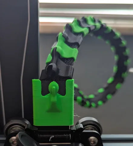Updated hotend clip for Elegoo Neptune 4 Plus/Max cable chain spine by ...