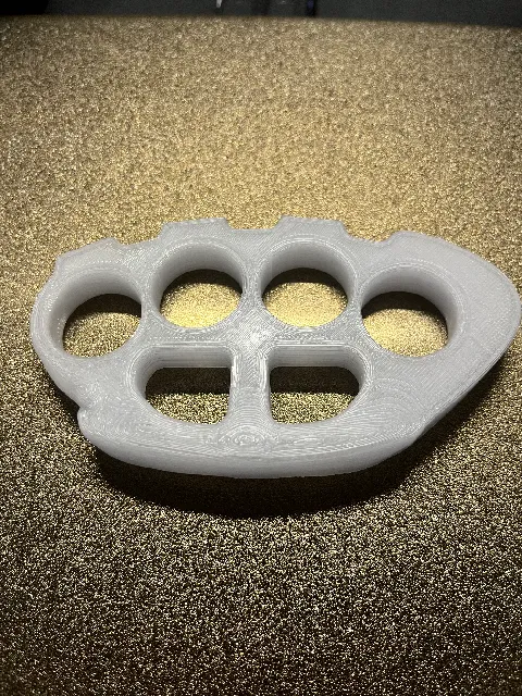 Make of Plastic Knuckles PRO with organic ergonomics and Bonker by ...