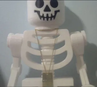 Mega Brick Skeleton (10:1 scale) by Julia Ebert | Download free STL ...
