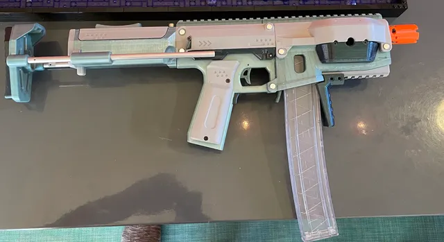 Protean Modular Takedown Blaster by Flygonial | Download free STL model | Printables.com