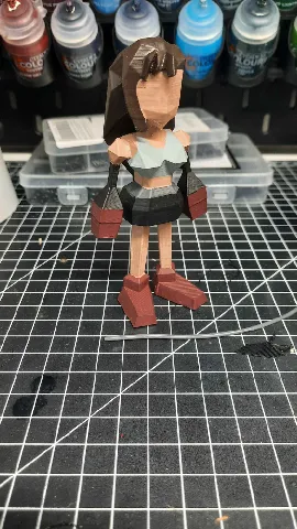 Tifa Lockhart - Final Fantasy 7 Polygon Model by The Cyber Hobbit ...