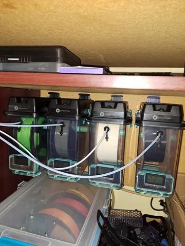 PolyDryer Wall Mount by Polymaker | Download free STL model ...