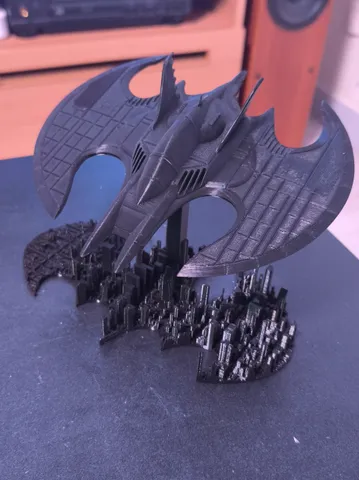 Batwing over Gotham City (No Supports, No AMS) by AlexT | Download free ...