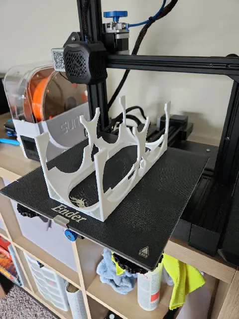 Make of Optimized Stackable Bottle Holder by Stephen Deschenes ...