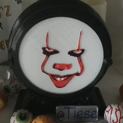 Pennywise Scene for Halloween Tea Light Display by Commodore Pickle ...