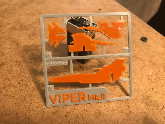 Make of Viper Mk.II Kit Card by secv | Download free STL model ...