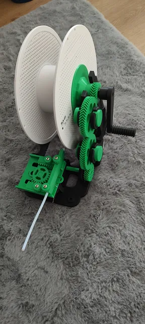 Make of Bambu Lab Filament Spool Winder - Upgraded by Patrick Streuli ...