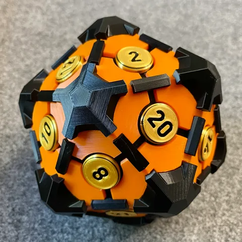 D20 Companion Cube by TheSameNameTwice | Download free STL model ...