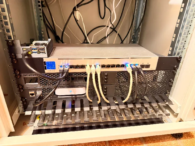 Raspberry Pi 5 Rack mount by LittleProgrammer | Download free STL model ...