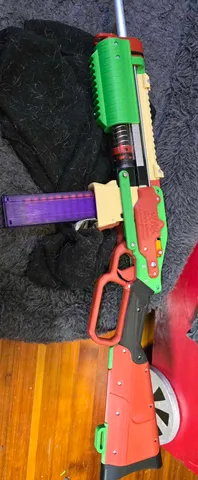 SLAB - Silly's Lever Action Blaster (Nerf Homemade) by Sillybutts | Download free STL model ...