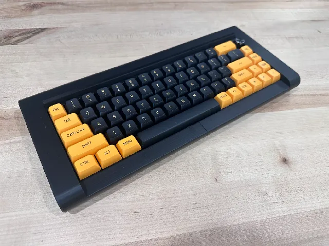 Make of Fake Kishsaver 3d Printed Mechanical Keyboard by eljimador ...