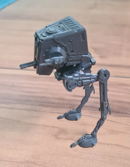 Make of AT-ST Walker Kit Card by Willi | Download free STL model ...