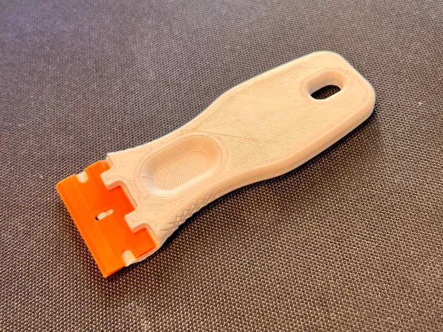 Scraperlite Plastic Razor Blade Handle V2 by Genghis | Download free ...