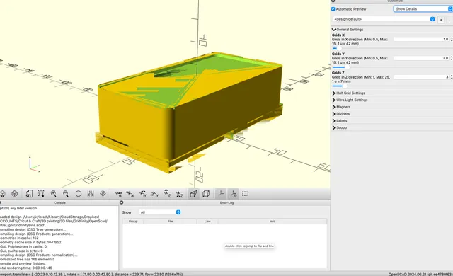 Gridfinity Ultra Light Bin Generator by HuMa | Download free STL model ...
