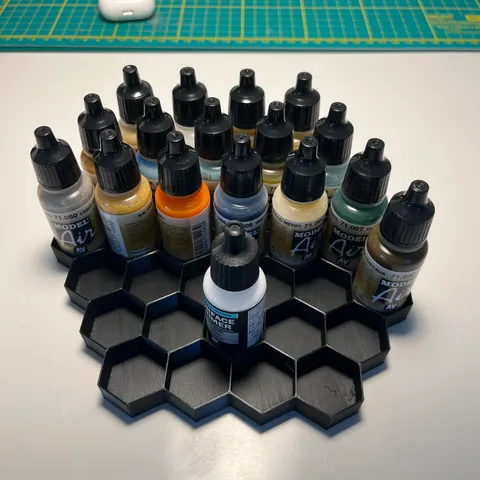 Vallejo paint holder 30x17ml by Mikagu | Download free STL model ...