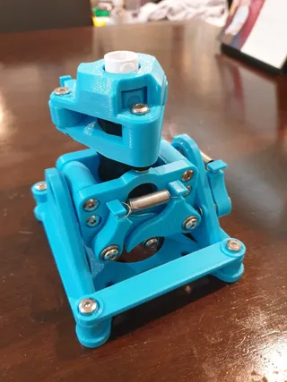 The Gimbalotl: A 3-Axis Joystick Gimbal by Ztoundas | Download free STL ...