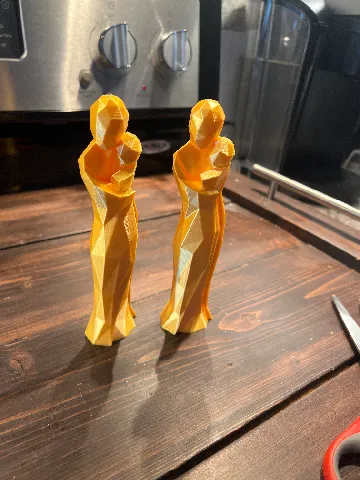 Mother's Day Statue Low Poly and without socket by Maker81 | Download ...