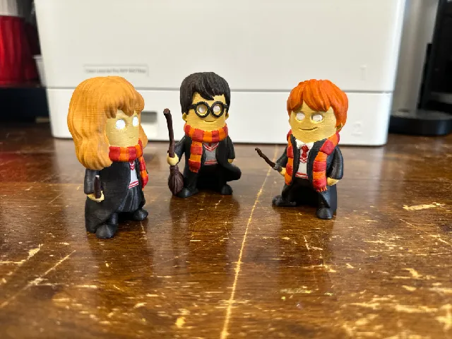 Make of Mini Ron Weasley - single and multimaterial by Dabble Dad ...