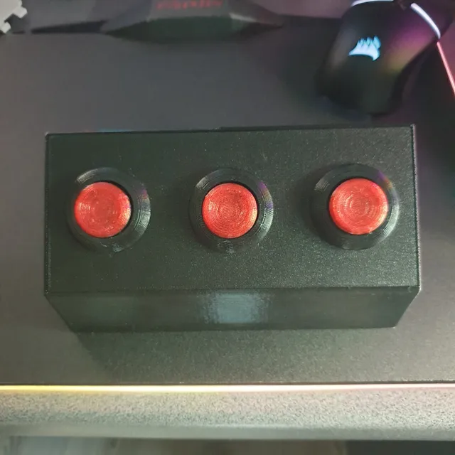 Make of Pinball Flipper Buttons by Endersen | Download free STL model ...
