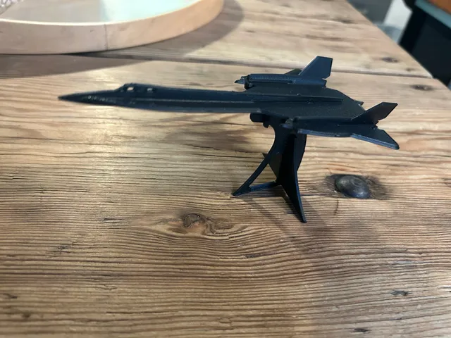 Make of SR-71 "Blackbird" Kit Card and Stand by cam_fox | Download free ...