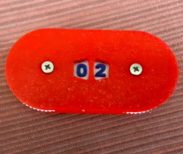 Make of 2-digit Game Counter by PeteJ | Download free STL model ...