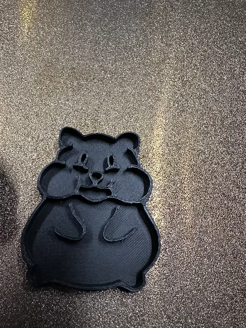 Make of Hamster cookie cutter by Bret Conrad | Download free STL model ...
