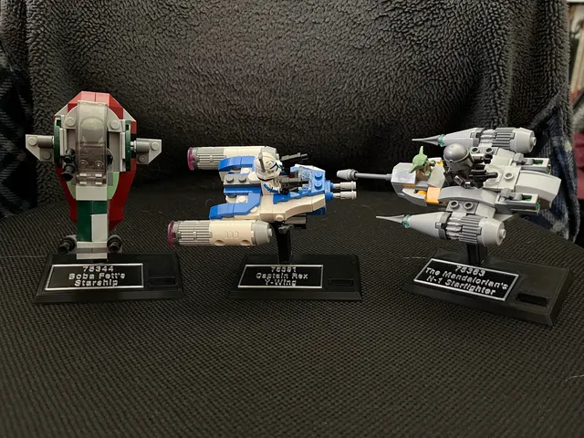 Display Stand for LEGO Star Wars Microfighters and Polybags [last ...