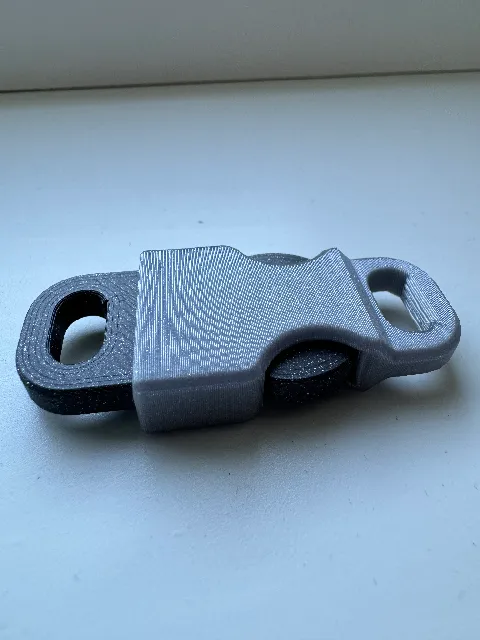 Make of Plastic Buckle (Designed for 3d printing with zero supports) by ...