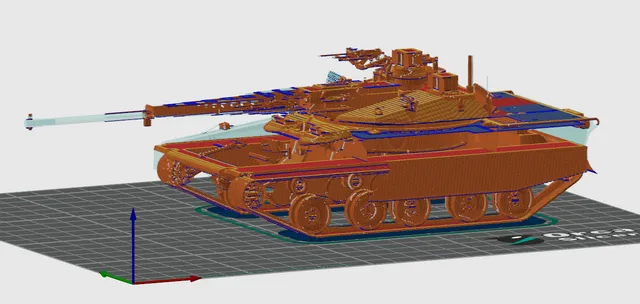 HSTV-L USA Tank by Inkwell | Download free STL model | Printables.com