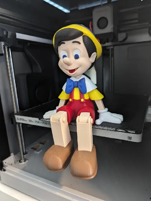 Make of Pinocchio by Rob Vonk | Download free STL model | Printables.com