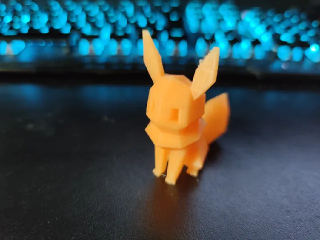 Make of Low-Poly Eevee by Star Blink | Download free STL model ...