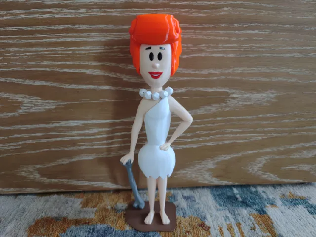 Make of Wilma Flintstone by jwhangsta | Download free STL model ...