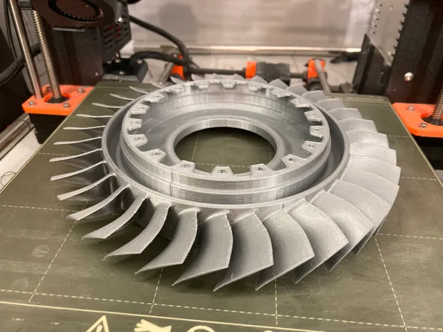 Jet Engine Compressor Blisk by CATIAV5FTW | Download free STL model ...