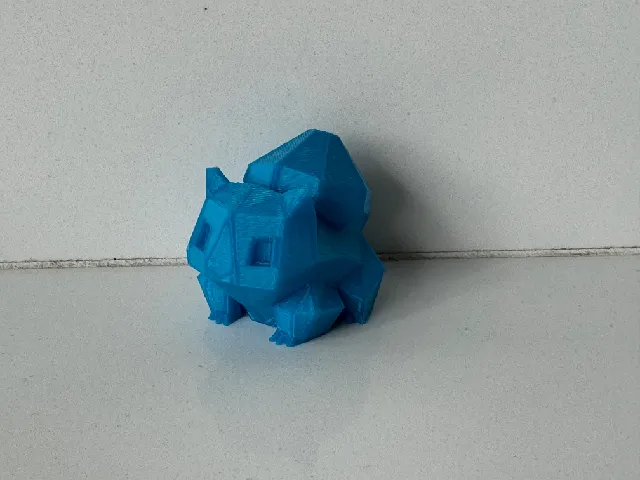 Make of Low-Poly Bulbasaur by hxla | Download free STL model ...