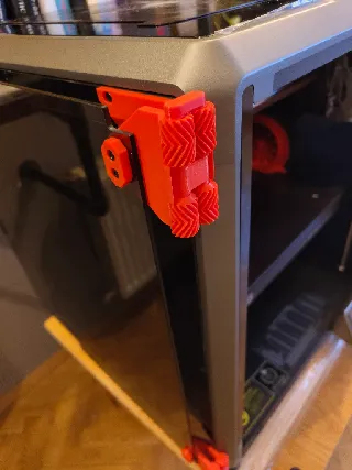 Creality K1 & K1 Max Door Hinges Geared Print in Place by Mordiev | Download free STL model ...