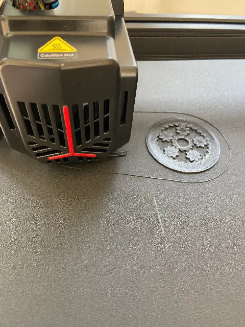 Make of Ender 3 and 3 V2 NEO Filament Guide (with printed bearing) by ...