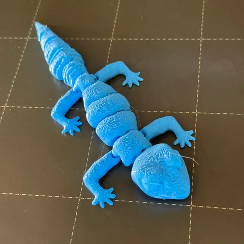 Flexi Leopard Gecko by 3DimensionCustoms | Download free STL model ...