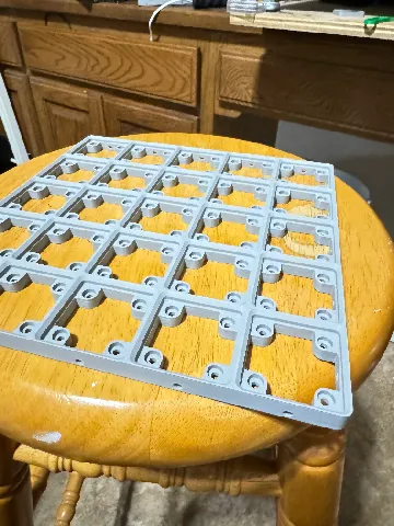 Gridfinity | Base: Skelet | 5x5 | select2stertPrint by s2sP | Download free STL model ...