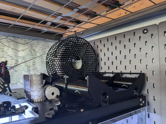 Auto-Rewind Spool Holder for RepRack by Jerrari | Download free STL ...